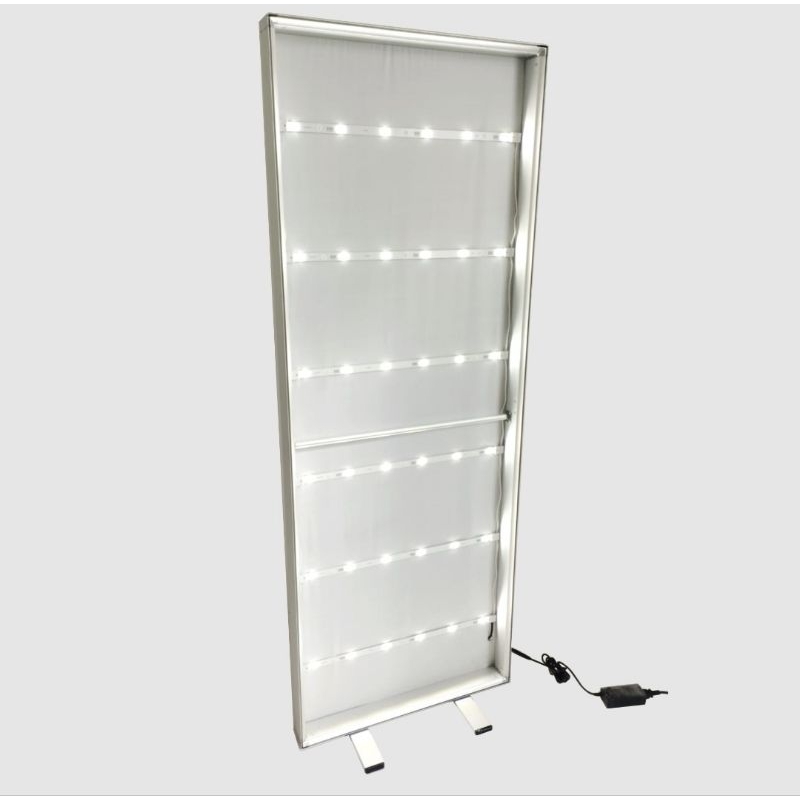 Fabric Led Light Box Portable standee (single side) | Shopee Malaysia