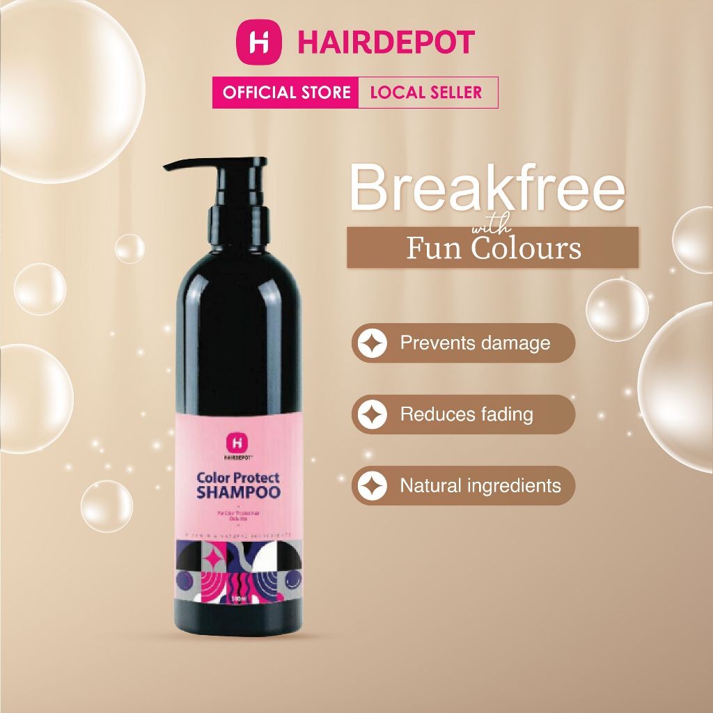 HAIRDEPOT Color Protect Shampoo 500ml | Shopee Malaysia