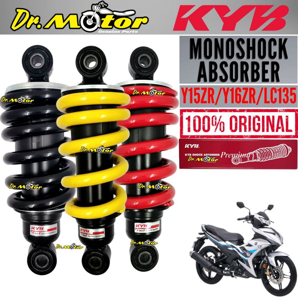 100% ORIGINAL KYB Y15ZR Y16ZR Y16 Y15 LC135 LC 135 Monoshock STANDARD Absorber MONO SHOCK ...