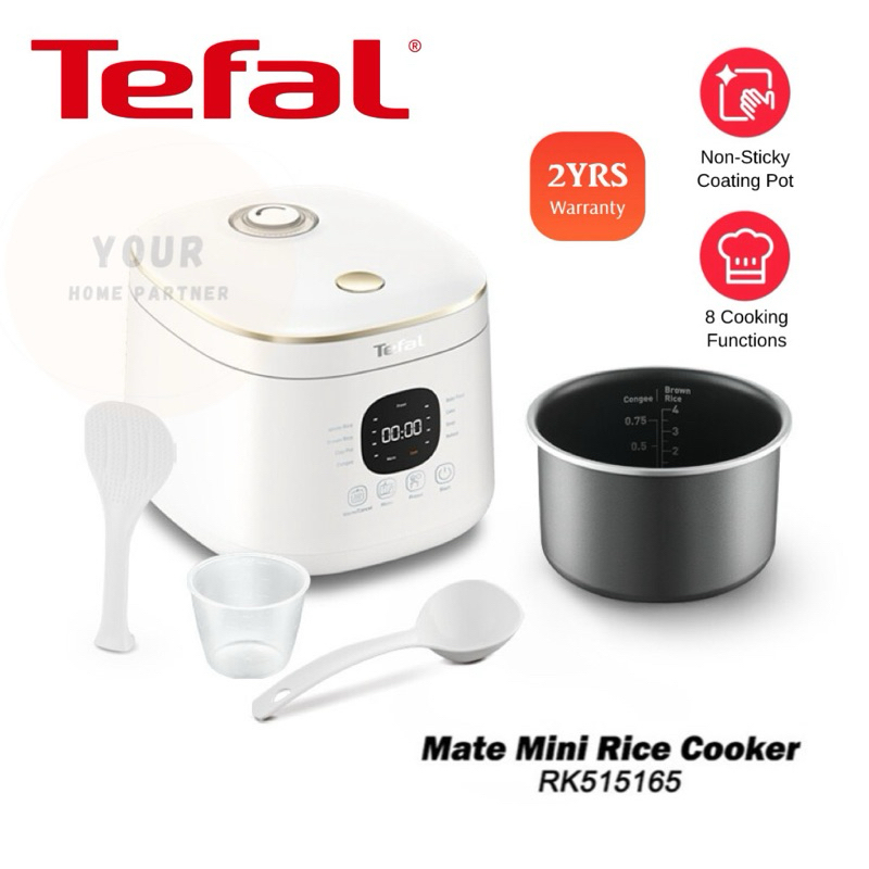 [Free bubble Wrapping]Tefal RK5151 Mini Fuzzy Logic Rice Cooker 0.7L ...