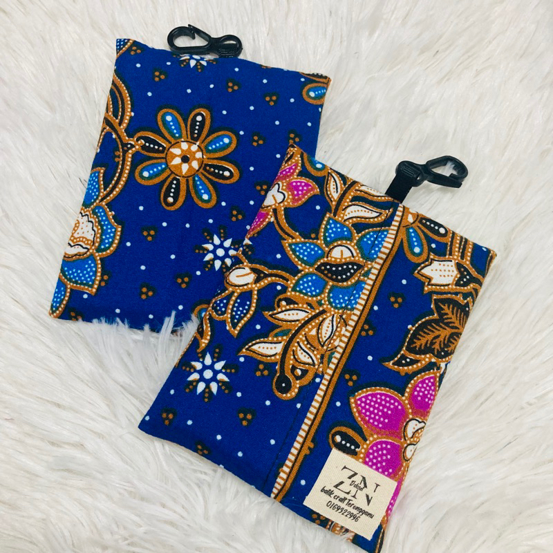 (READY STOK) pocket tissue batik /doorgift beg/ kraft batik ...