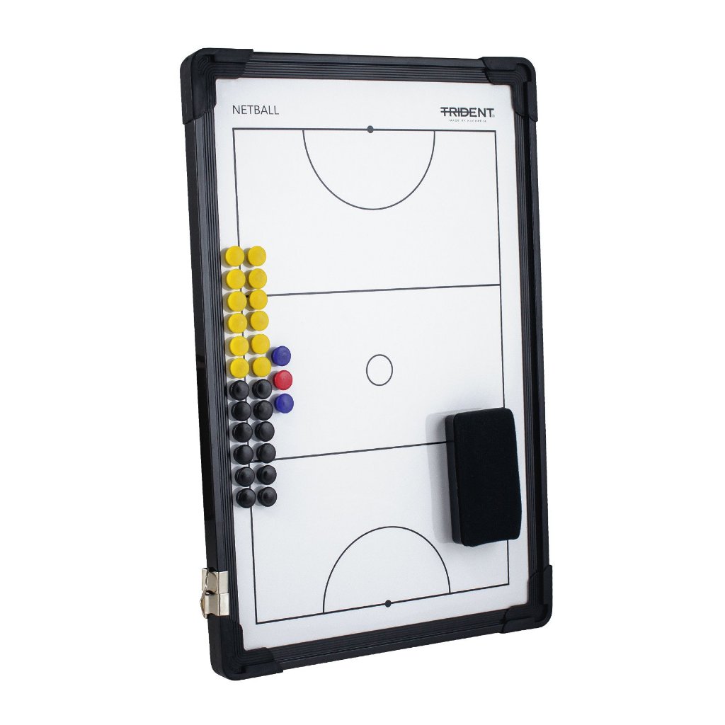 TRIDENT LARGE MAGNETIC COACHING BOARD – NETBALL (30 X 45CM) | Shopee ...