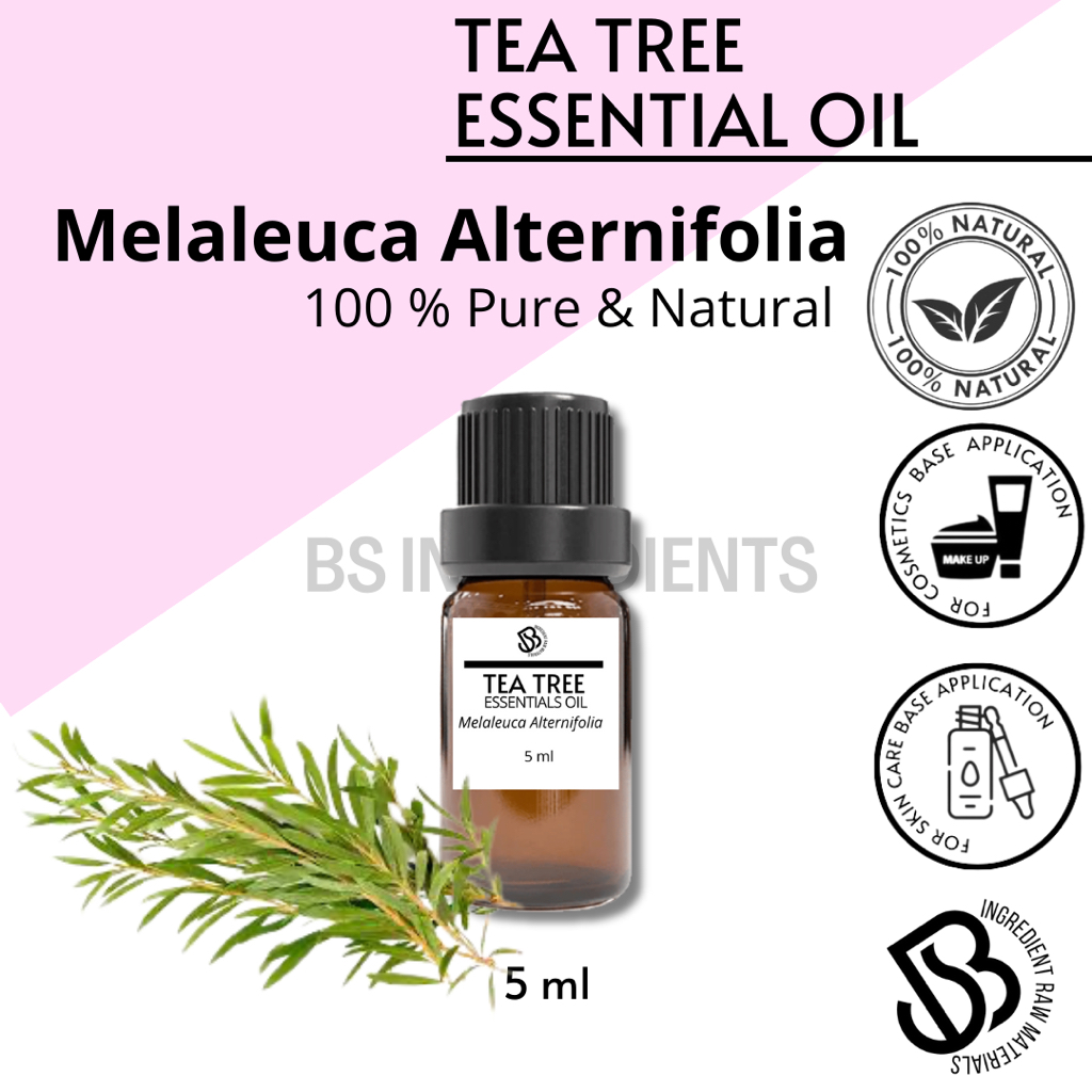 Minyak Pati Pokok Teh/Tea Tree Essential Oil (Melaleuca Alternifolia ...