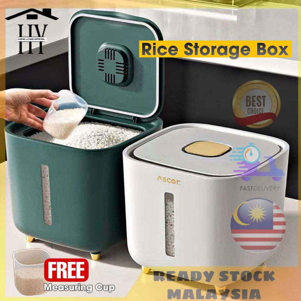 𝐒𝐏𝐄𝐂𝐈𝐀𝐋 𝐎𝐅𝐅𝐄𝐑🔥 Rice Storage Box Grain Container Household Cereal Rice ...