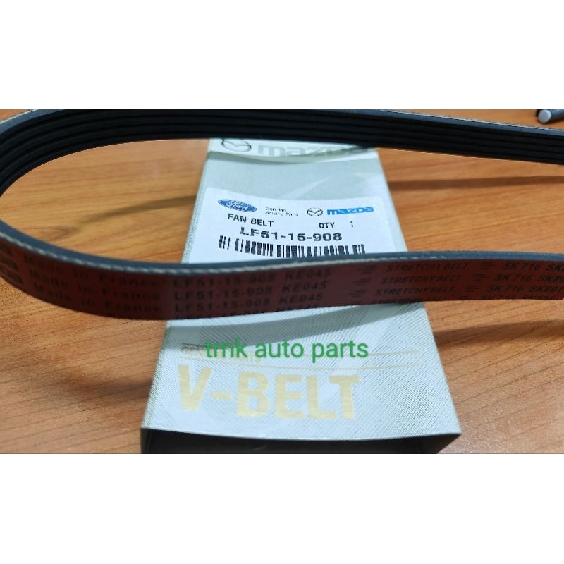 FORD,MAZDA (5pk716)Mazda 3 2.0 Air Con Belt (LF51-15-908B) | Shopee ...