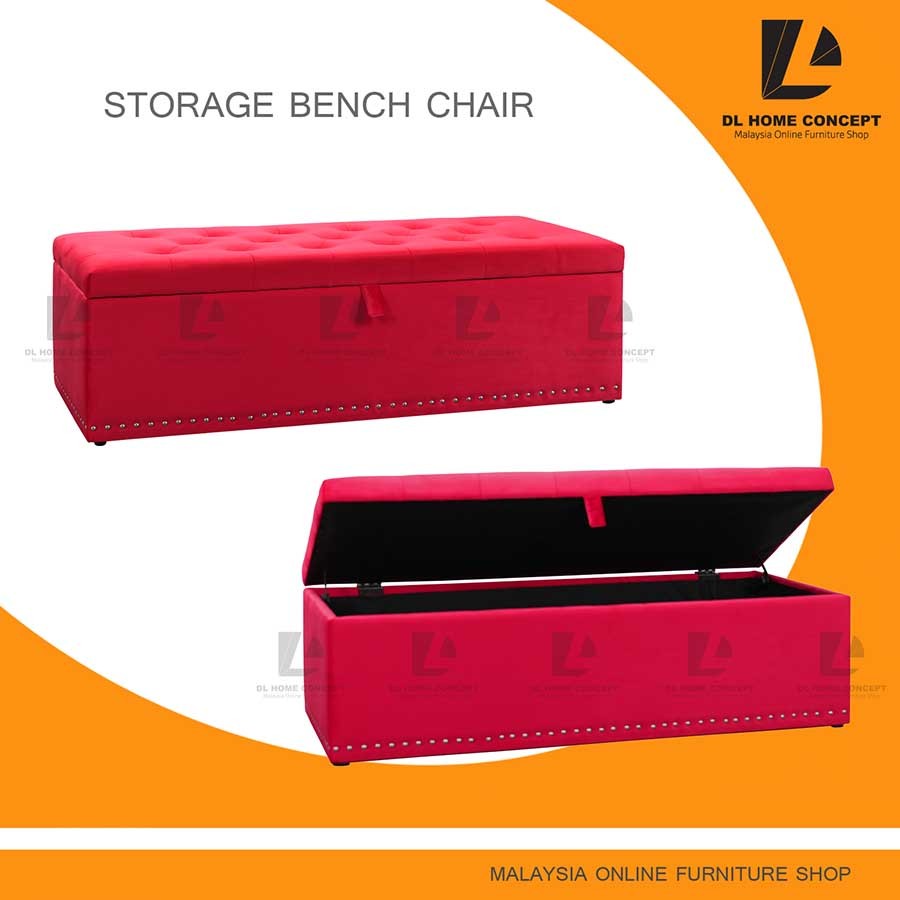 DL Home Concept Storage Bench Chair / Stool /Long Stool | Shopee Malaysia
