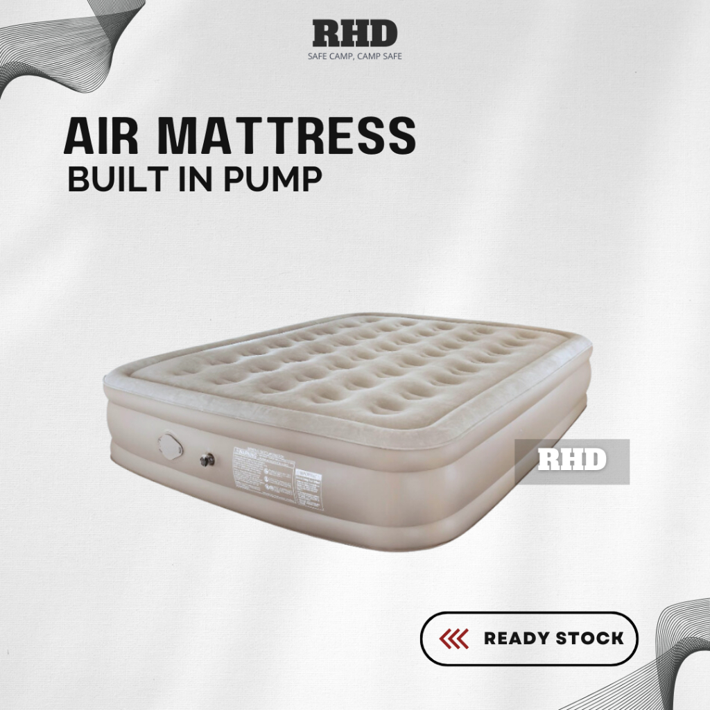 Tilam Camping Mattress Air Inflatable Self Inflated Bed Pam With Pump ...