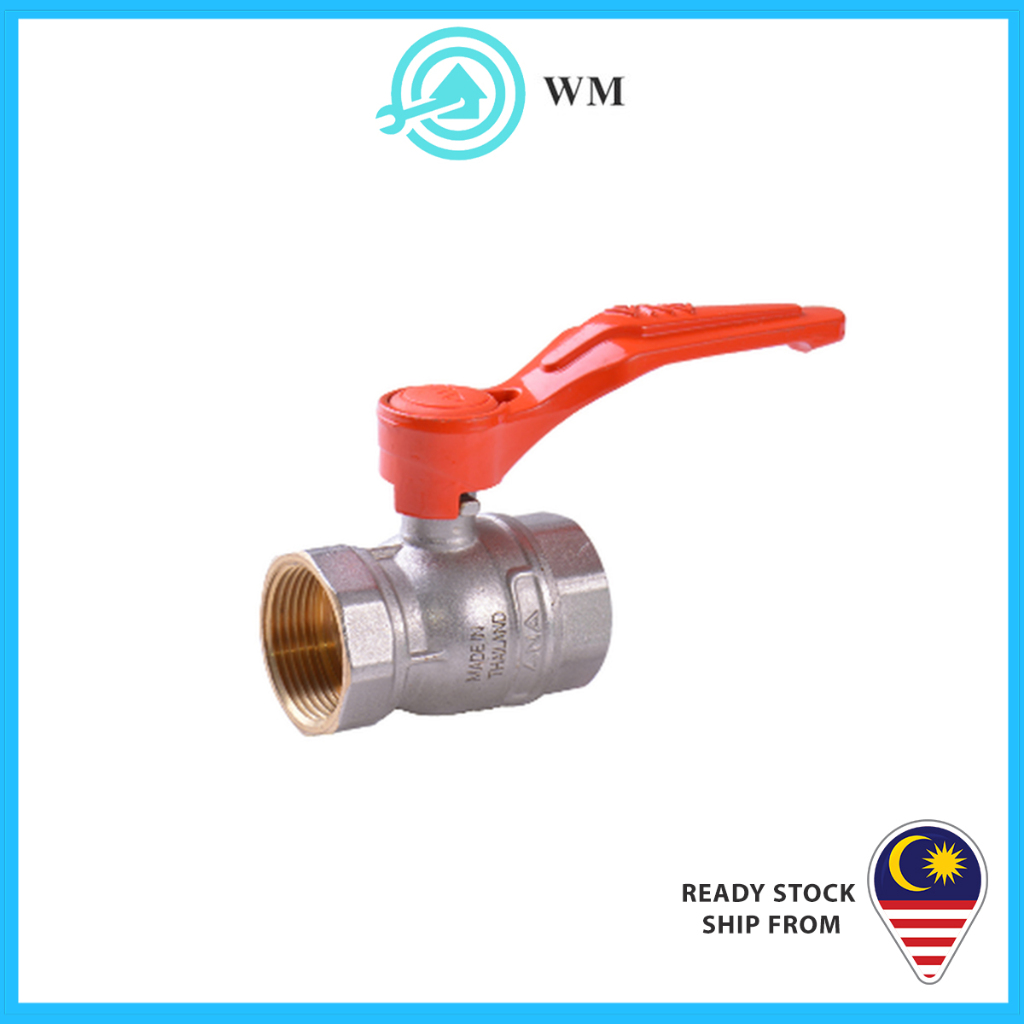 ANA Handle Ball Valve Heavy Duty 1/2" & 3/4" | Shopee Malaysia