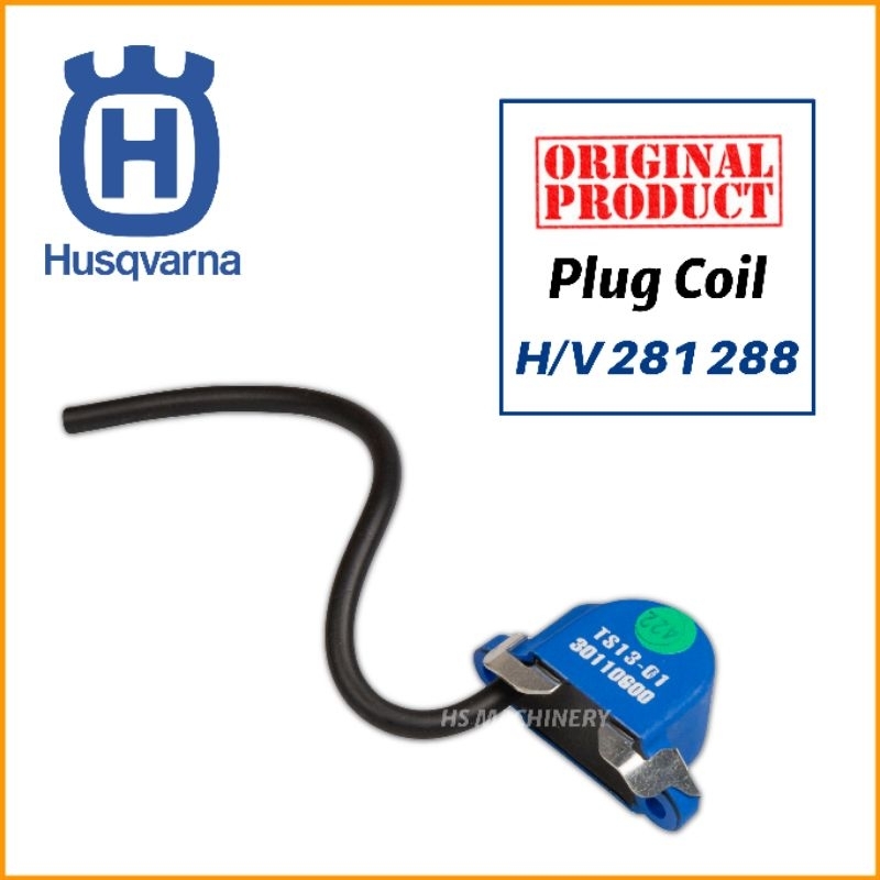 Original Husqvarna 281 288 Chainsaw Plug Coil Ignition Coil Koil Api ...