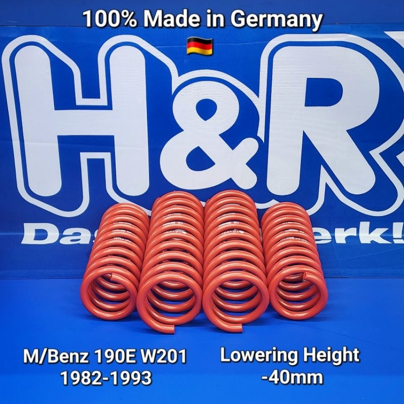 M/Benz 190E W201 - H&R Sport Springs | Shopee Malaysia