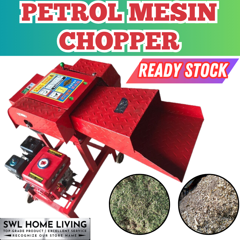 *READY STOCK* Petrol Mesin Chopper Napier Petrol Silaj Daun Rumput ...