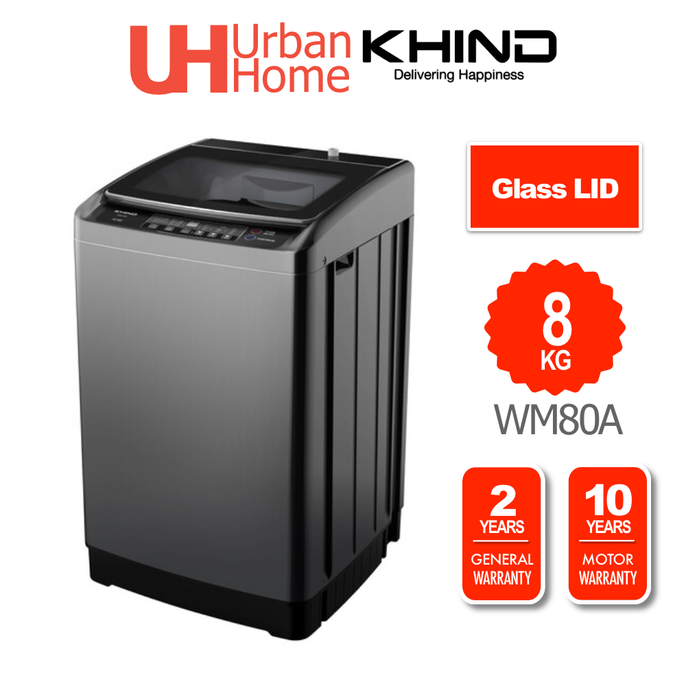 Khind Washing Machine Fully Auto Washer (8kg) WM80A | Shopee Malaysia