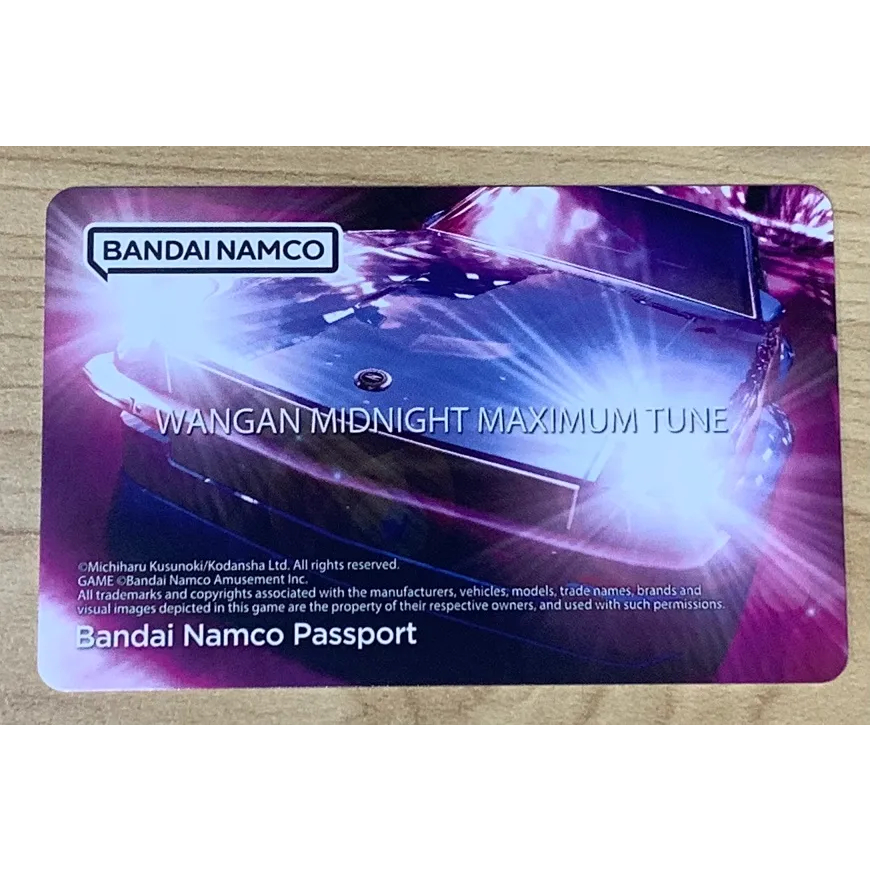[READY STOCK] WMMT Wangan Midnight MaiMaiDX Chunithm Taiko no Tatsujin Banapassport Arcade Card ...