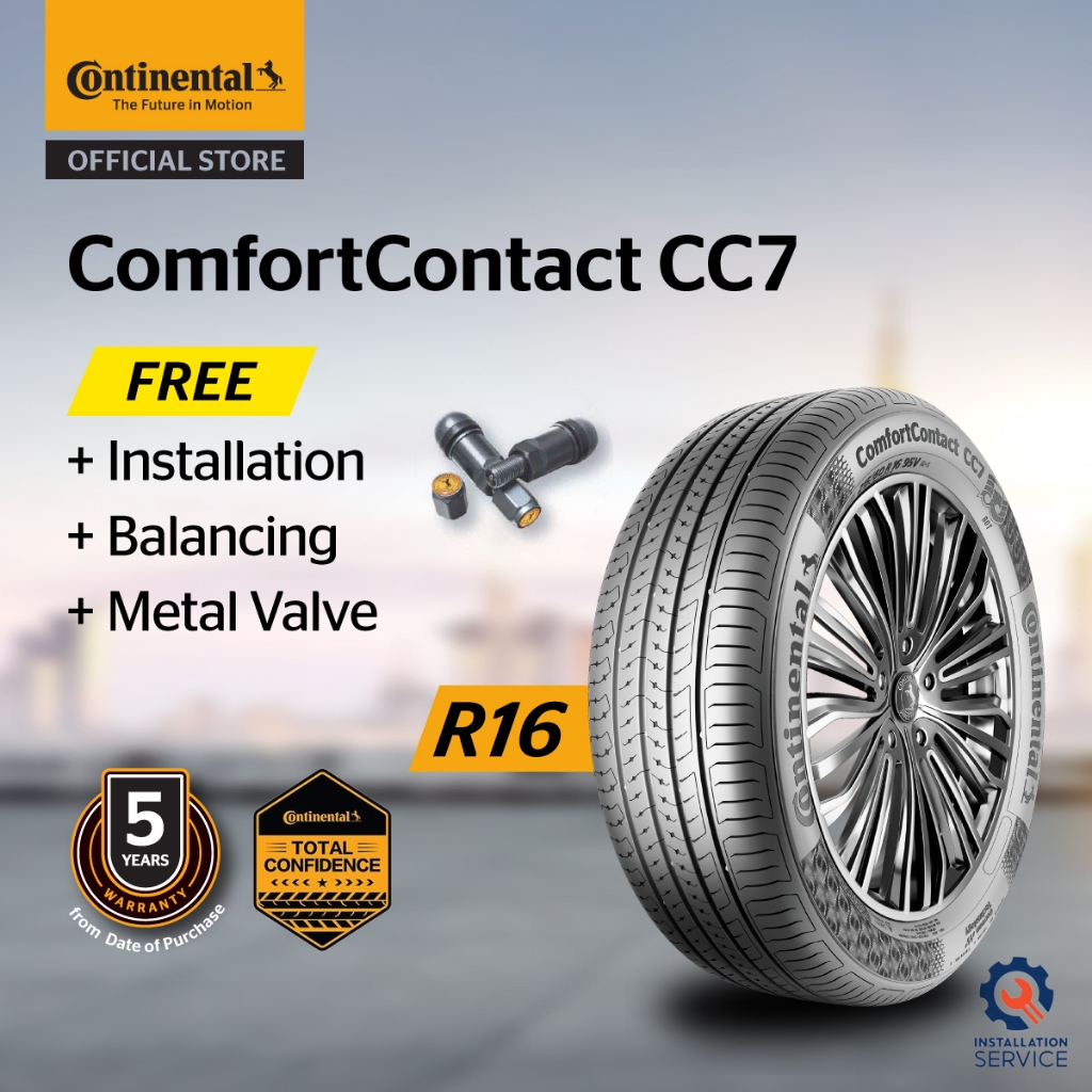 Continental ComfortContact CC7 R16 185/55 205/55 215/60 [Free ...