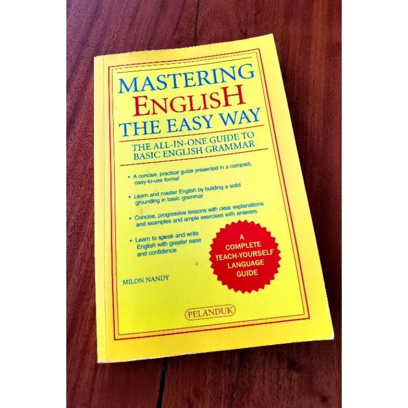 Mastering English The Easy Way Basic English Grammar Teach Yourself ...