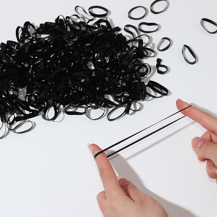 [ Ready Stock ] THICK Black Rubber Band / 粗 厚 黑色 橡皮筋 树胶圈 / 高弹力发圈 / 黑色头绳 ...