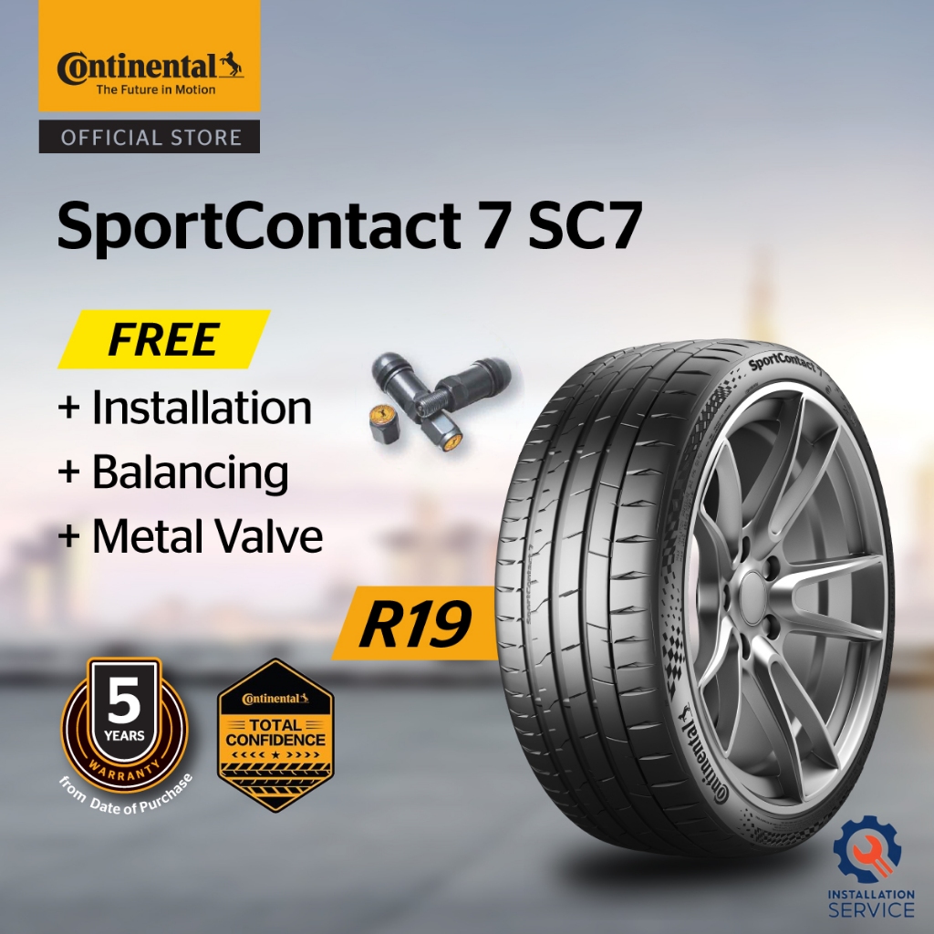 Continental SportContact SC7 R19 235/35Z 225/40Z 245/40Z 245/35Z 255 ...