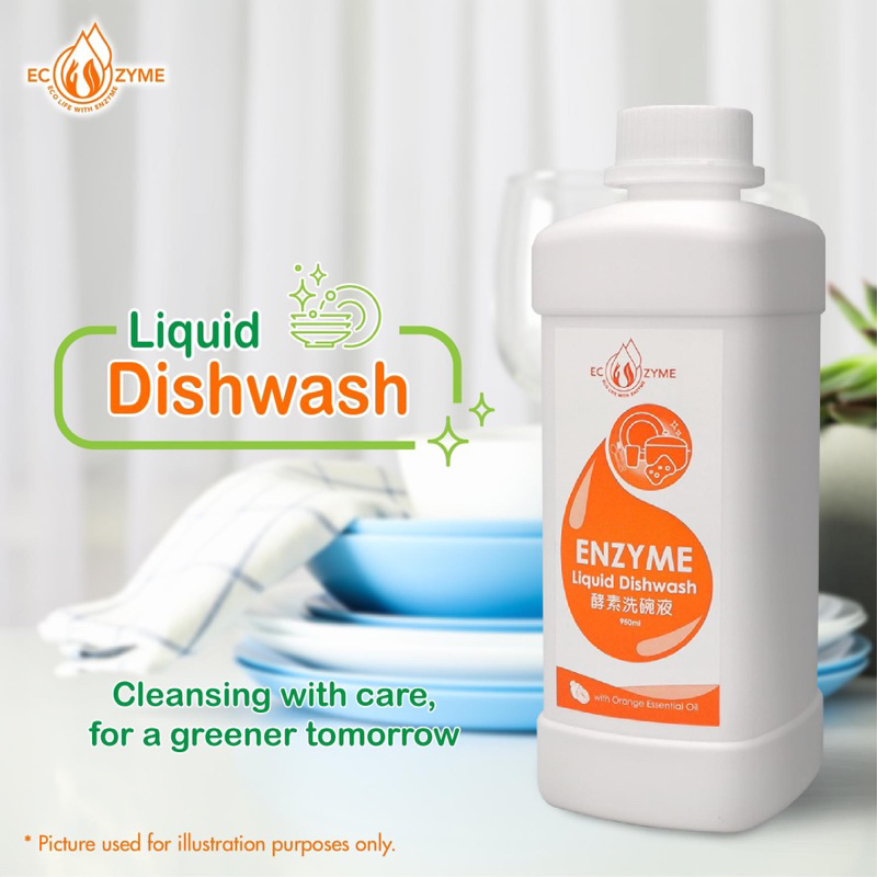 Ecozyme 酵素洗碗液 Emzyme Liquid Dishwash (950ml) | Shopee Malaysia
