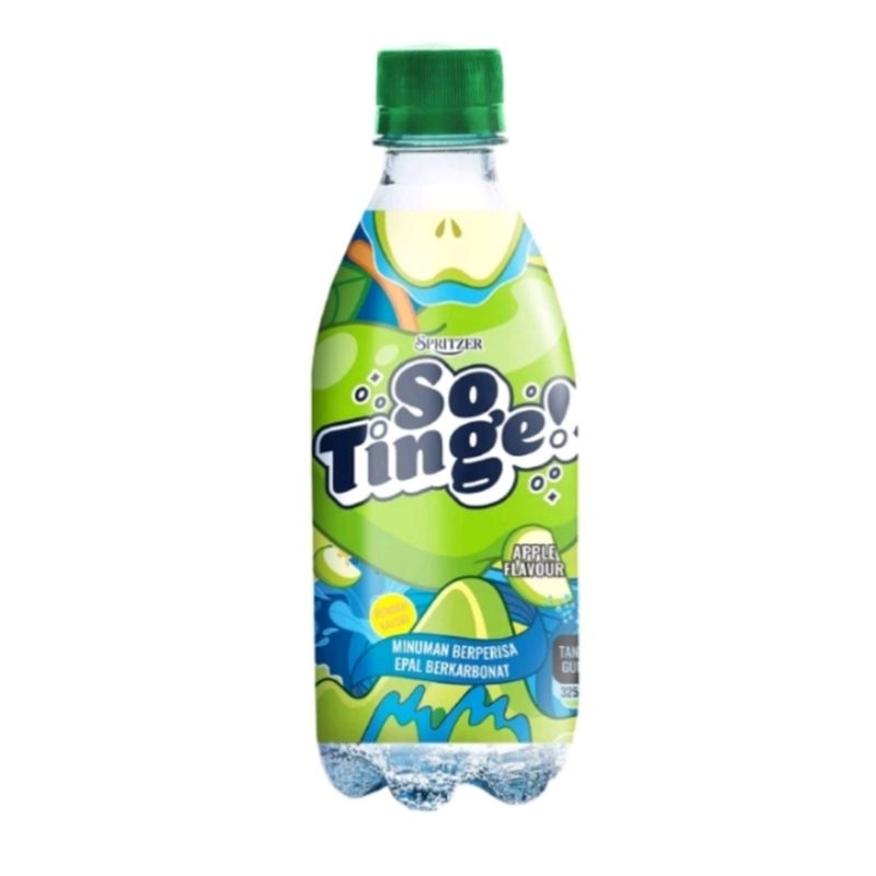 SO TINGE SPRITZER Carbonated Drink 325ml Grape | Lemon Citrus | Peach ...