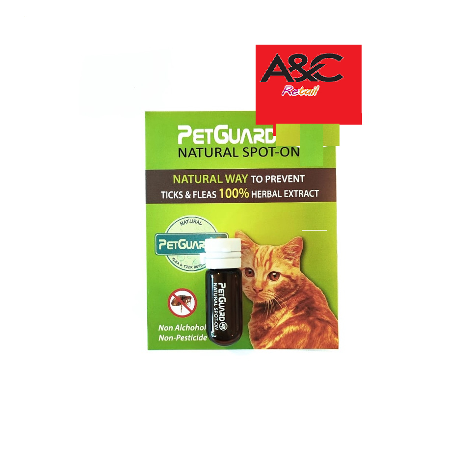 PETGUARD Natural Spot-on Anti Fleas Ticks Treatment | Shopee Malaysia
