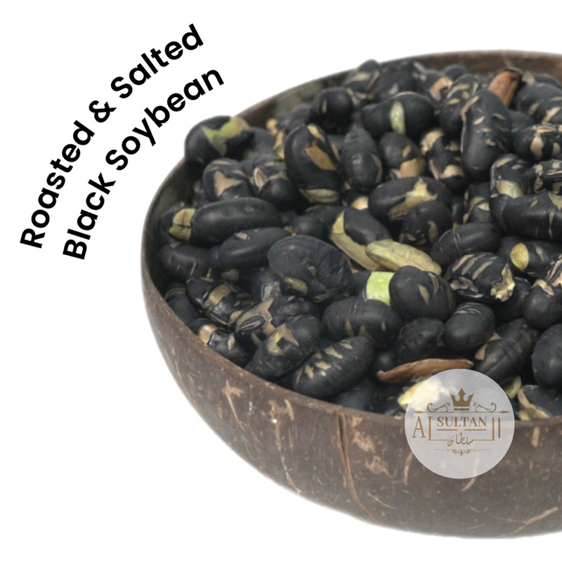Black Soybean Roasted & Salted | Kacang Soya Hitam Panggang Bergaram ...