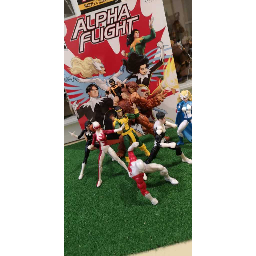 Marvel Legends Alpha Flight Full Set with BAF | Shopee Malaysia