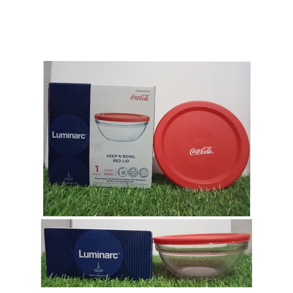 Coca-Cola Luminarc Glass Bowl Original Box | Shopee Malaysia