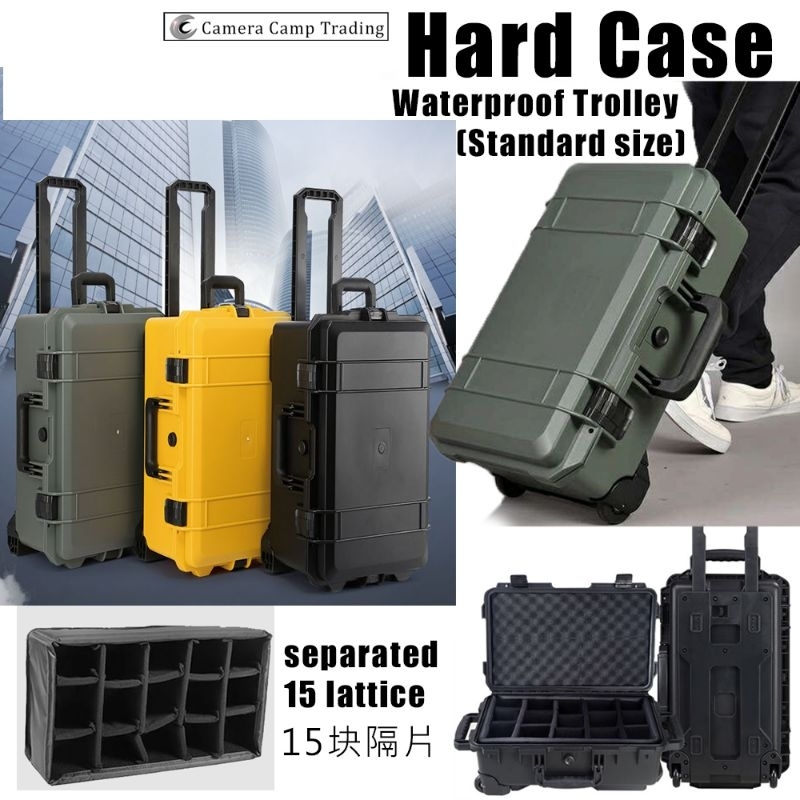 Waterproof Trolley Hard Case SMRITI Pull Rod Hard Case- ( Small 5129 ...