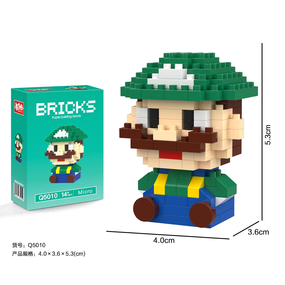 20 design cartoon brick 40 design cartoon Bricks nano Block Cute toys ...