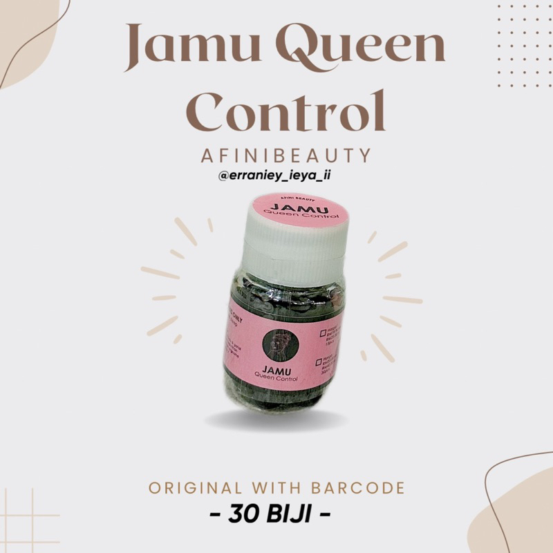 JAMU QUEEN CONTROL PERAPAT WANITA - 30 BIJI | Shopee Malaysia