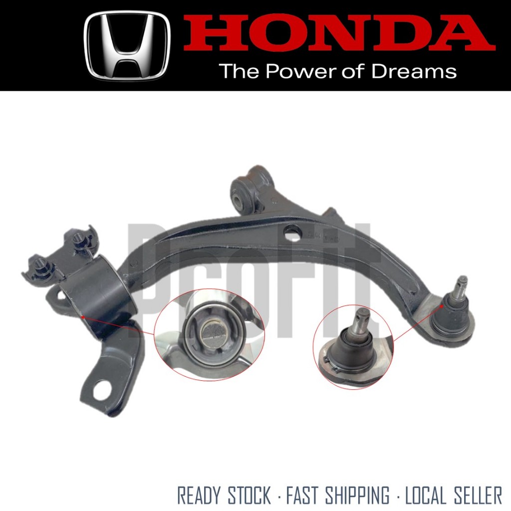 HONDA STREAM SMA RN6 RN8 (2007 - 2014) - 51350-SMA-050 FRONT LOWER ARM ...