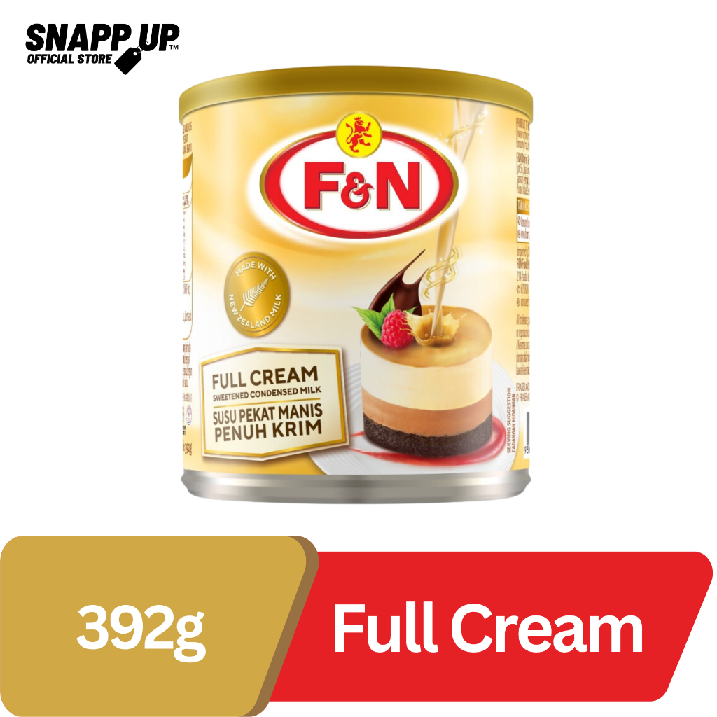 F&N Full Cream Sweetened Condensed Milk 392g | Shopee Malaysia