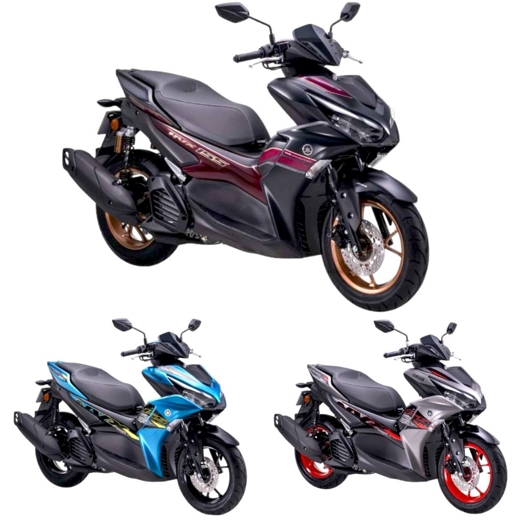 COVERSET YAMAHA NVX 155 V2 / AEROX 2023 ORIGINAL HLY BDL-F0000-00-PH ...