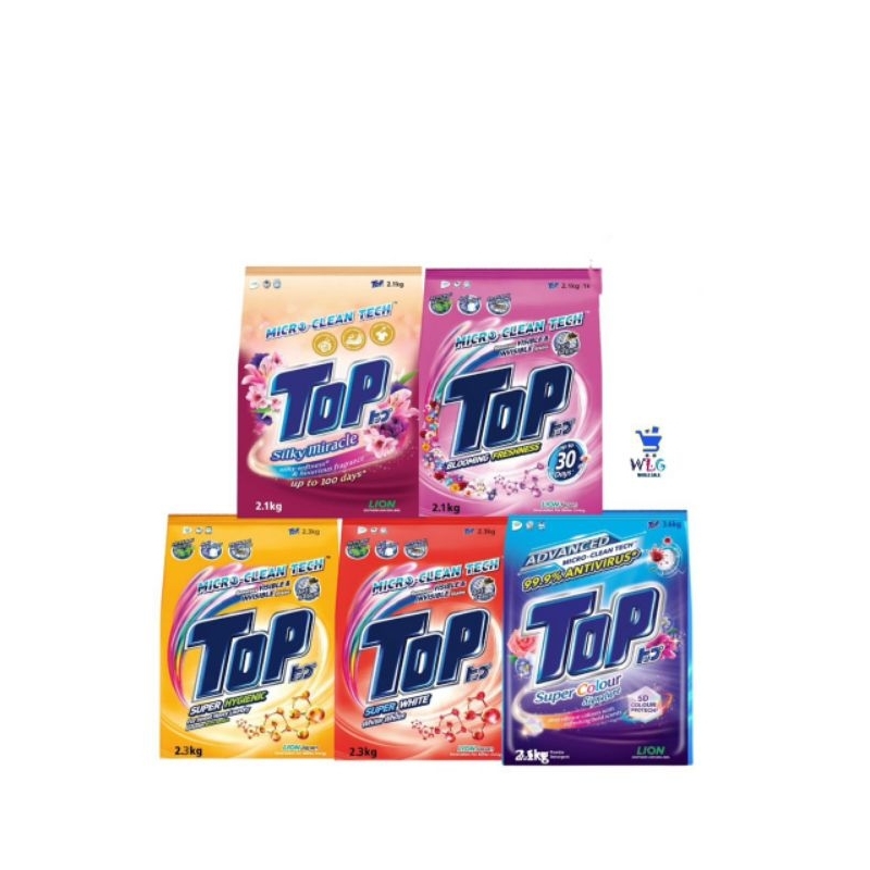 top powder detergent 2.3kg/2.1kg | Shopee Malaysia