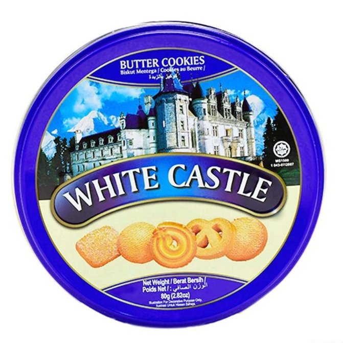 White Castle Butter Cookies 80g | Shopee Malaysia