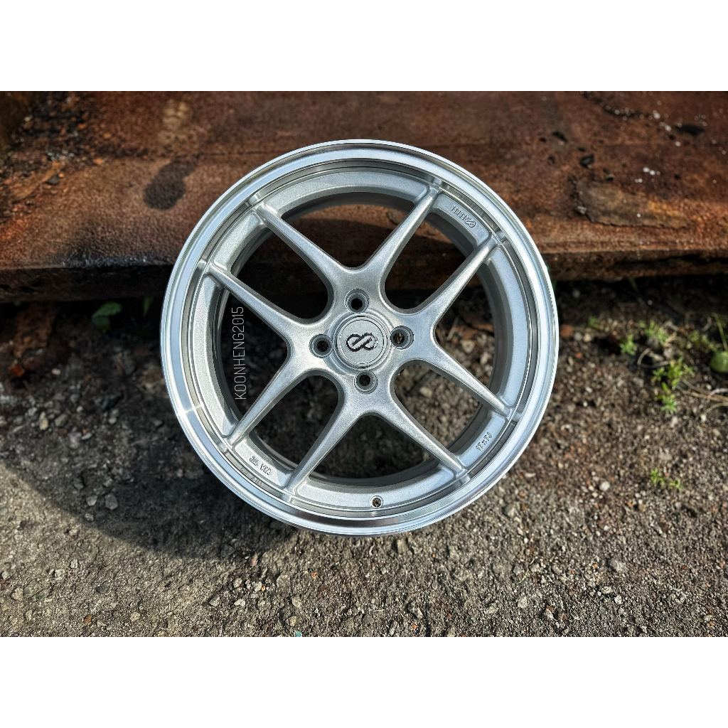 New Car Sport Rim ENKEI CPS2 Wheels 17x7J 4x100 ET38 Silver/Lip Polish ...