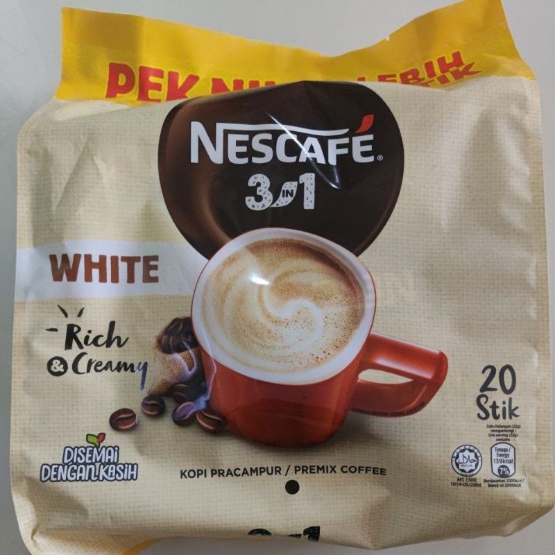 [READY STOCK] Nescafe Latte Milk Tea Nescafe 3 in 1~ Nestle Blend and ...