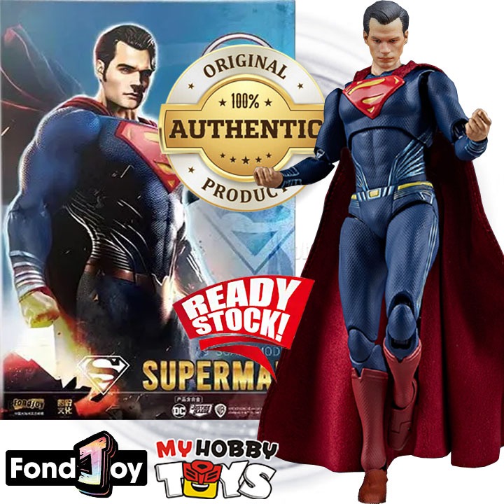 Fond Joy DC Superheroes Action Figures Series - Superman Batman Wonder ...