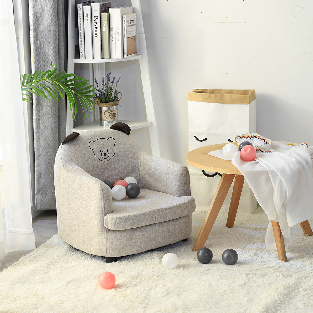 Children's Sofa Baby and Infant Small Sofa Cute Cartoon Seat Girl ...