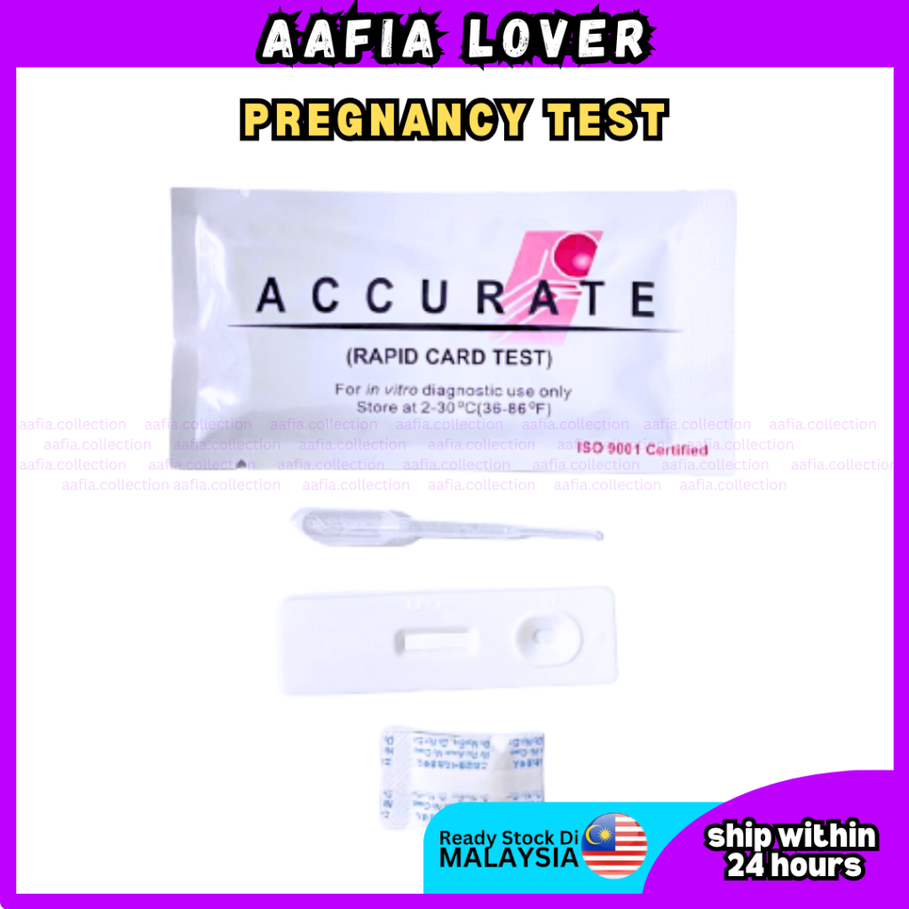 [EXP20241207 CLEARSTOK BELI 5 PCS KEATAS pregnancy test cassette ...