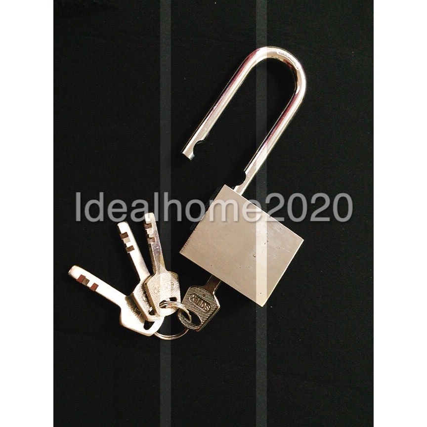 SOLEX Padlock Long Shackle Pad Lock Anti Rust Lock 40mm | Shopee Malaysia