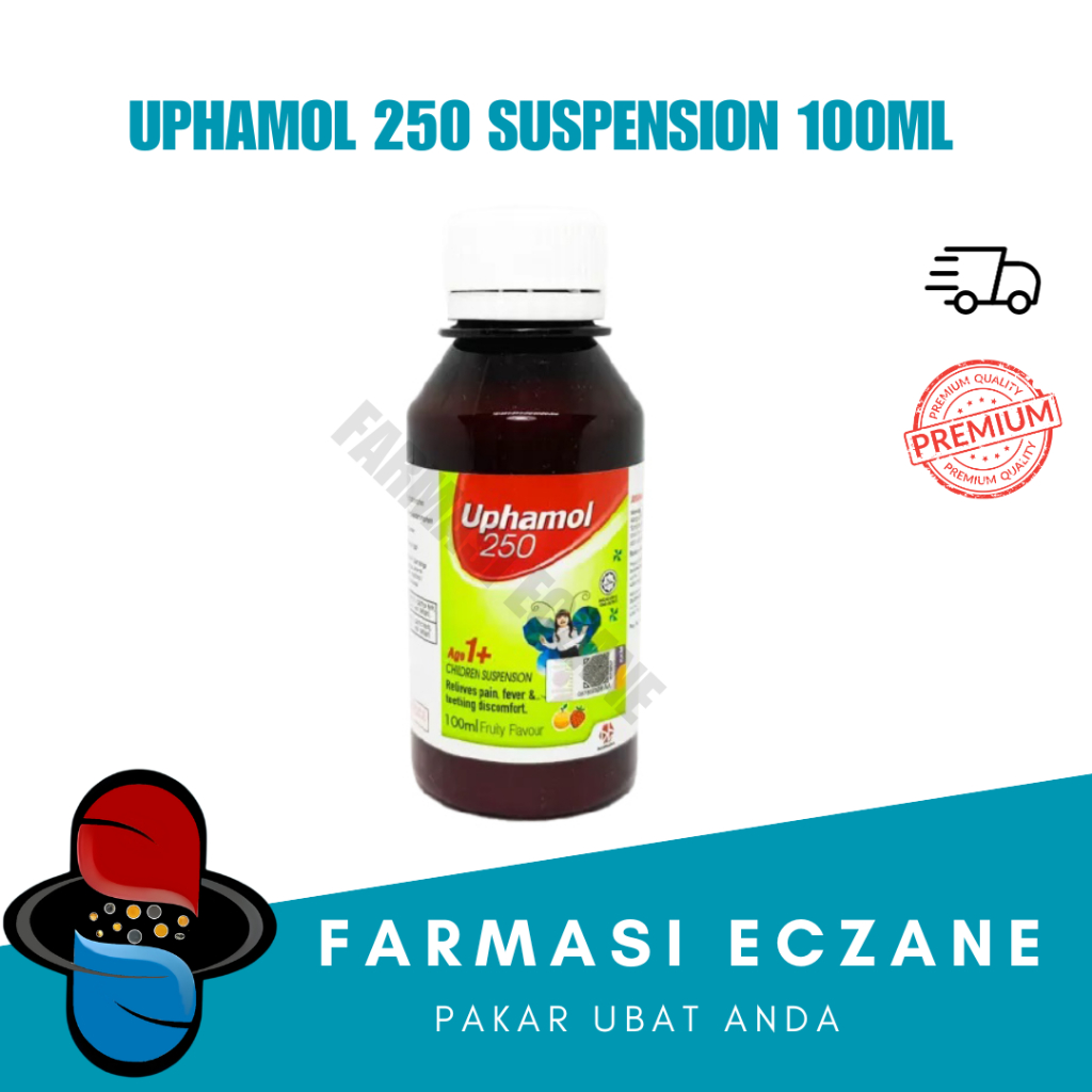 Uphamol 250 Children Suspension 100ml (Fruity Flavour) | Shopee Malaysia