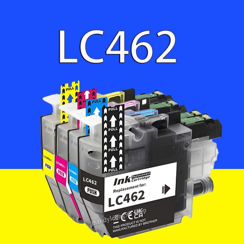 Brother LC462 LC 462 LC462Bk LC462C LC462Y LC462XL LC 462 XL Ink ...