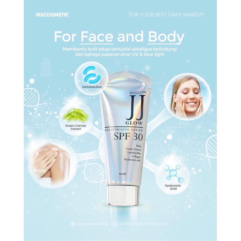 JJ GLOW MOISTURIZING CREAM MS GLOW💯💯 | Shopee Malaysia