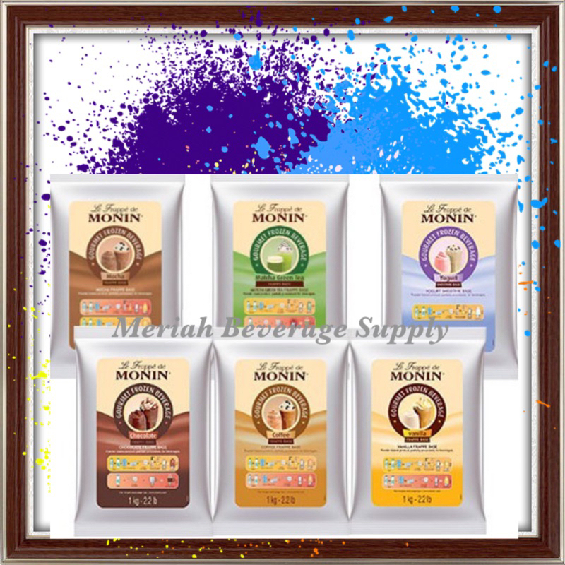 Monin Frappe Powder 1Kg - Variant | Shopee Malaysia