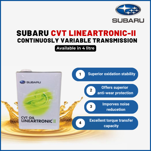 Subaru CVT Lineartronic II (4L) Minyak Gearbox Lineartronic II - Subaru ...