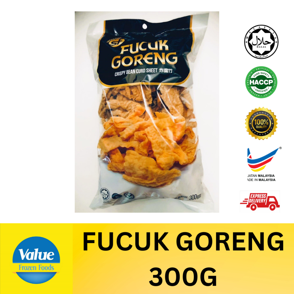 Fucuk Goreng (Fried Fuchuk, Fucuk Soya, 炸腐竹) 300G | Shopee Malaysia
