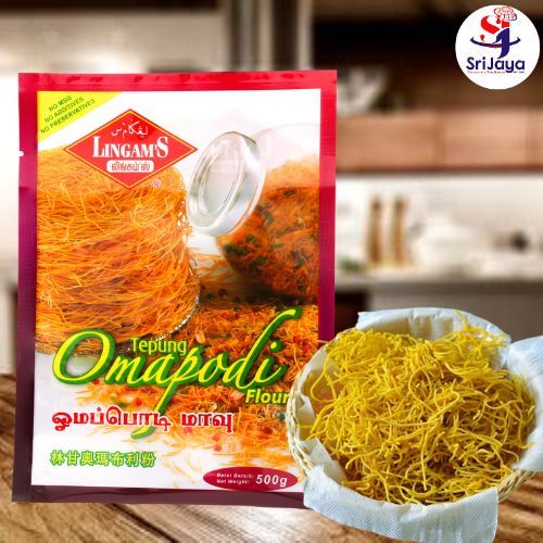 LINGAM'S OMA-PODI FLOUR 500GM / LINGAM'S TEPUNG OMA-PODI 500GM | Shopee ...
