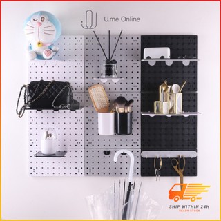 U.me Ready Stock Pegboard Perforated Display Board Wall Display Rack ...