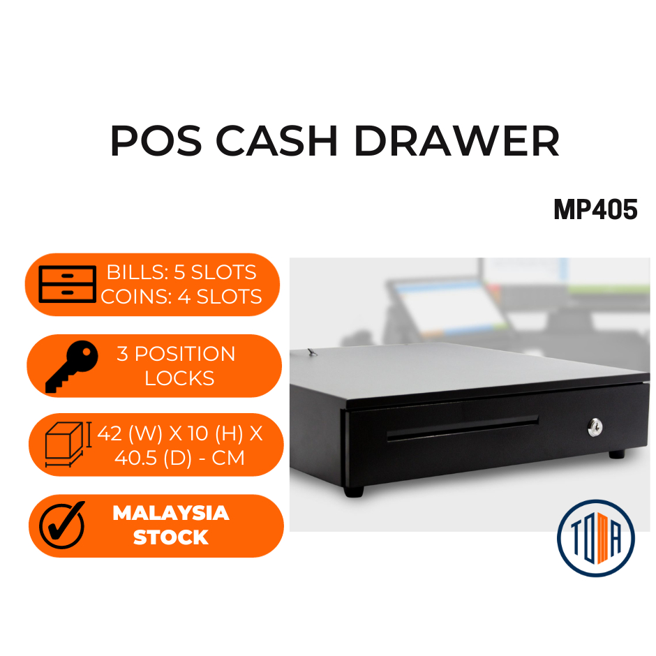 Cash Drawer/ Cash Box - MP405/MP410B/MP335 POSMAC Cash Drawer EK405 ...